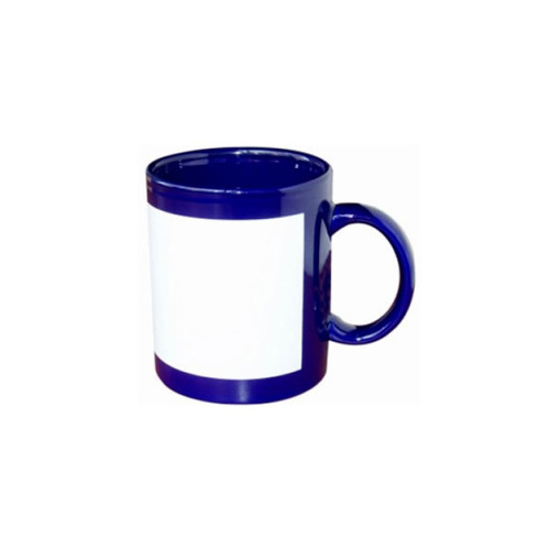 Full Color Mug Blue With White Print / box @ 53/pc - Comcard